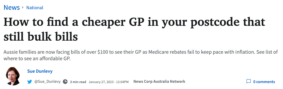看个病贵上天！澳洲Bulk Bill的GP越来越少，但这些地方还可以找到！_患者_比例_悉尼