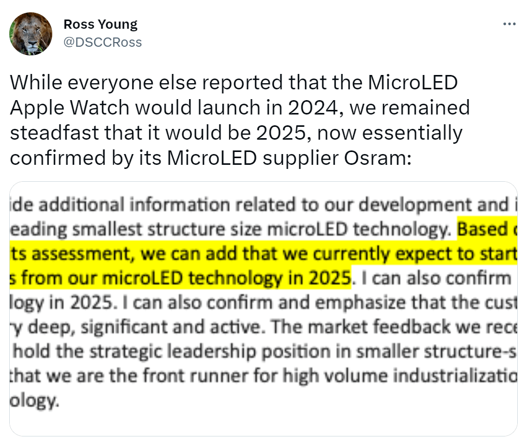 ams OSRAM推进Micro LED技术，或与苹果有关？_能力_Kamper_显示