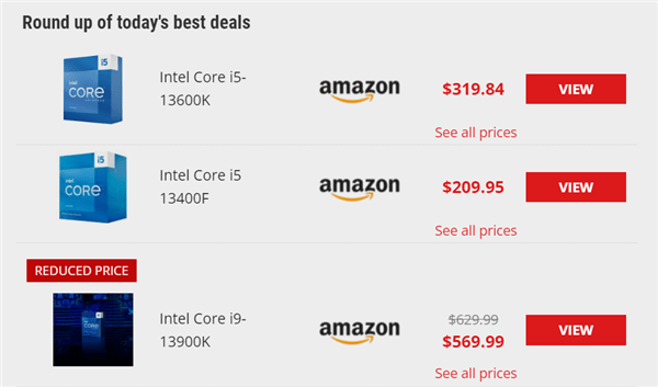 老外评选最佳游戏CPU：Intel包揽前三 AMD性价比真香_锐龙_处理器_售价