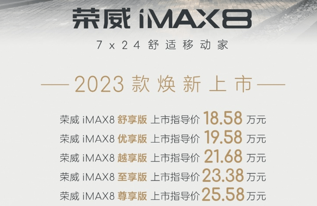 17.58万元起，全新荣威RX9正式上市！2023款荣威iMAX8也来了！_搜狐汽车_搜狐网