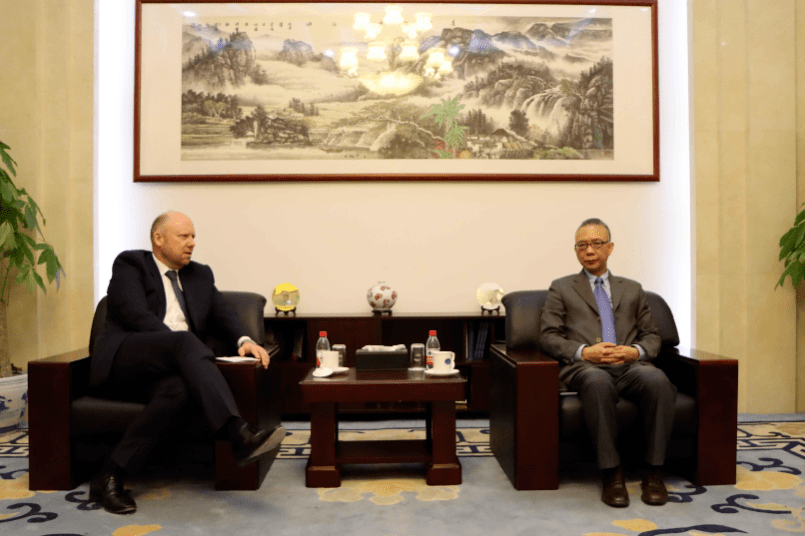 徐步院长会见新西兰驻华大使毛瑞 合作 中国 关系