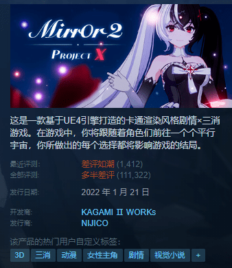 曾经的国产小黄油之光，终究溺死在一潭浑水中_Mirror_玩家_破产