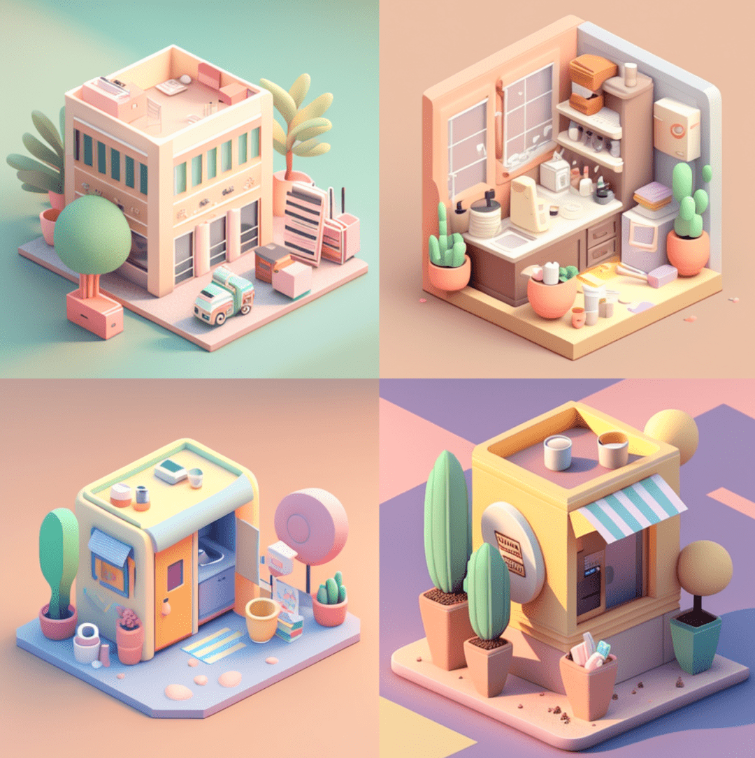 Midjourney AI 新手秒变高手，各类关键词公式分享_风格_场景_宫崎骏