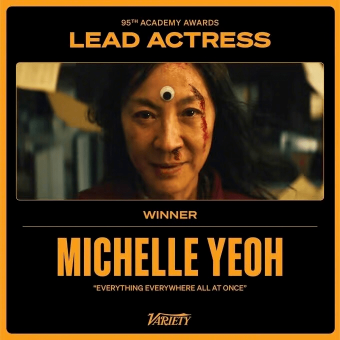 《瞬息全宇宙》海报原来是他画的！“影后” 杨紫琼与她背后的鬼才艺术家_奥斯卡_电影_创作