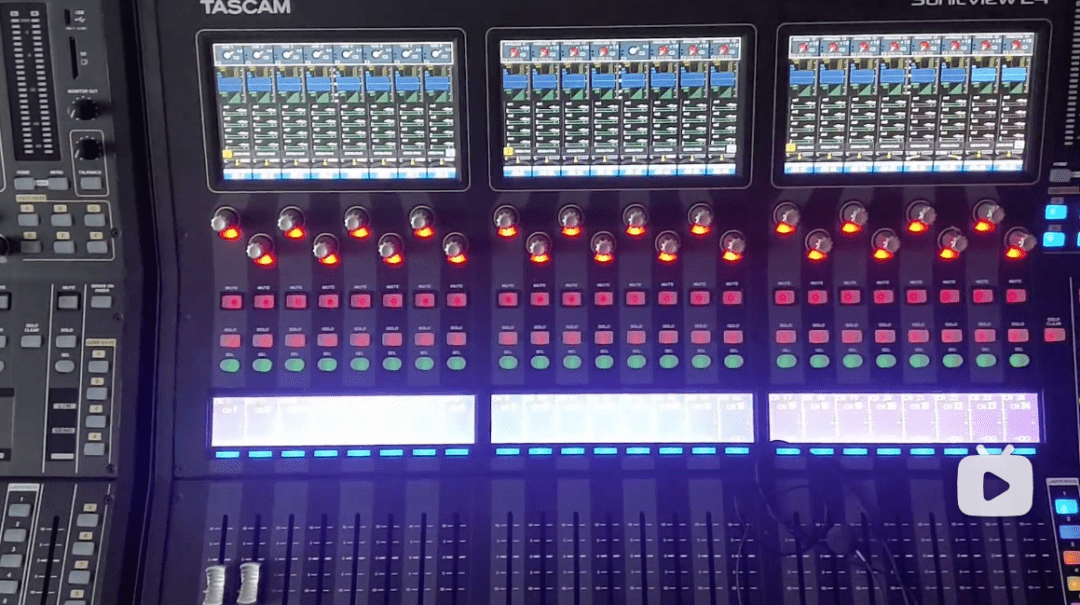 TASCAM Sonicview 系列数字调音台评测_通道_控制台_接口