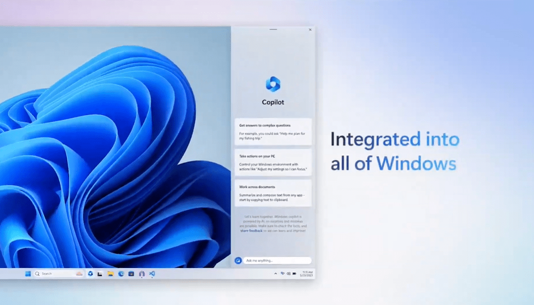 港股概念追踪 | Windows迎来“AI时刻”！微软发布Windows Copilot AI变革生产力成为现实(附概念股)_用户_工具_Chat
