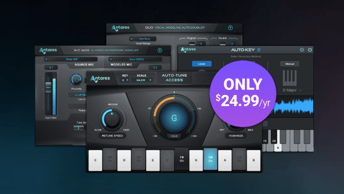 Antares 推出 Auto-Tune Essentials 人声制作插件套装_https_方式_广告