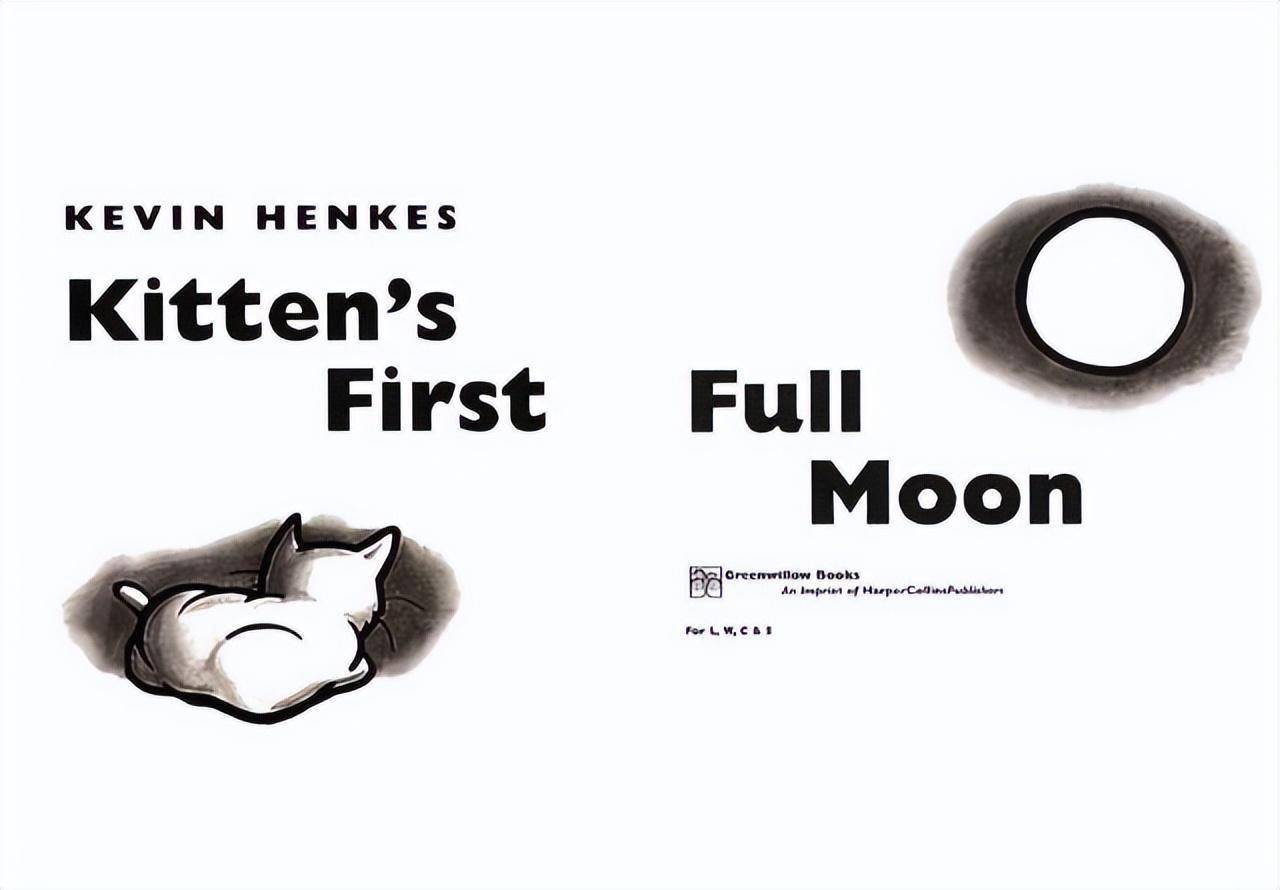 有声英文绘本丨Kitten's first full moon 《小猫咪追月亮》_And_kitten_the