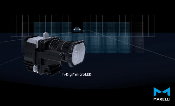 马瑞利联手OSRAM推出Micro LED数字前照灯_搜狐汽车_搜狐网