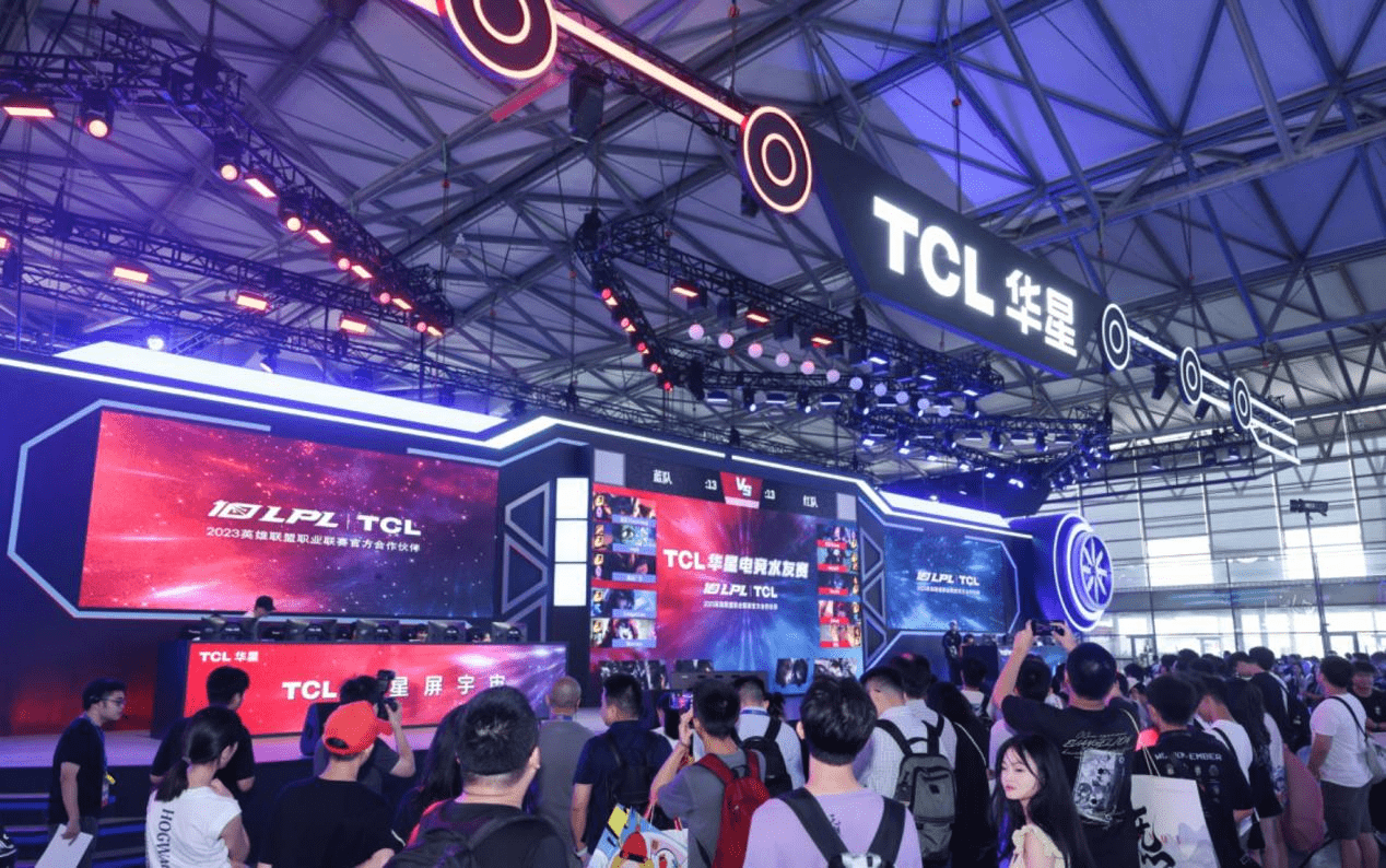 探展ChinaJoy | TCL华星发布多款电竞屏，加码品牌年轻化，寻找中尺寸第二增长点_显示器_产品_技术