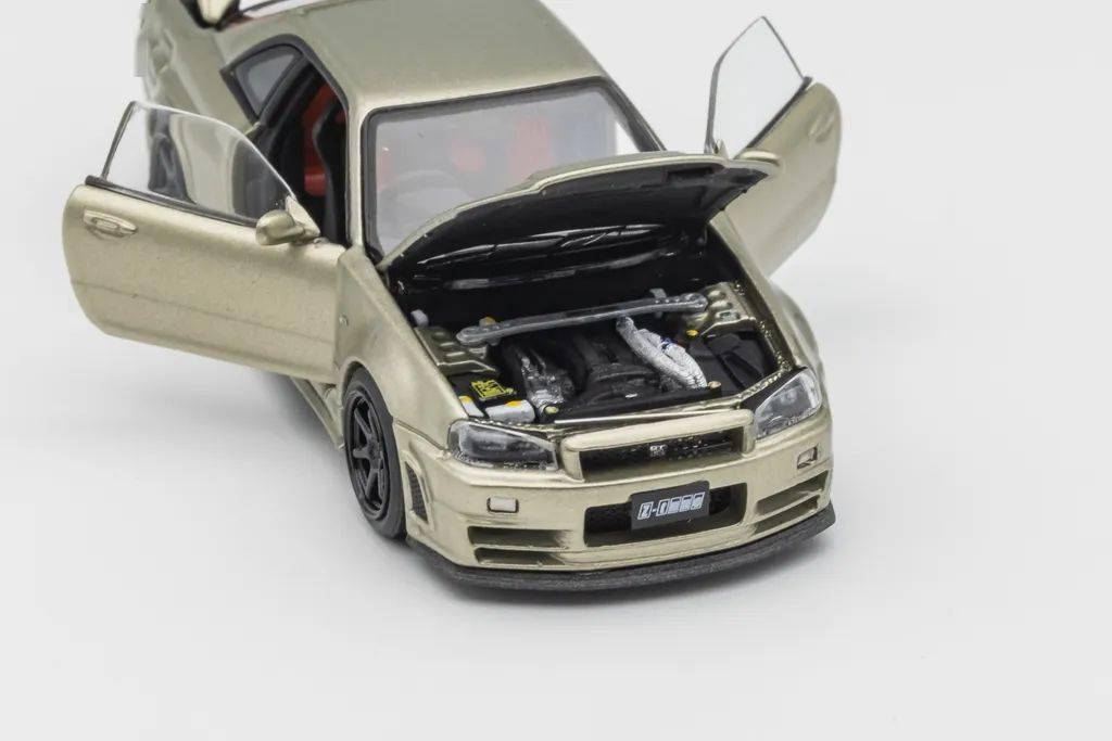 来自PGM的1/64最强R34战神模型，还是个全开的！_搜狐汽车_搜狐网