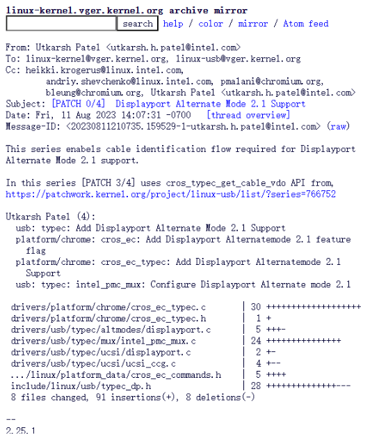 Linux系统迎来支持：英特尔助力USB-C接口DP 2.1显示连接_线缆_功能_数据传输