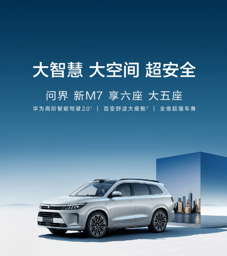 破纪录！问界新M7单日大定3500台，累计大定突破40000台_搜狐汽车_搜狐网