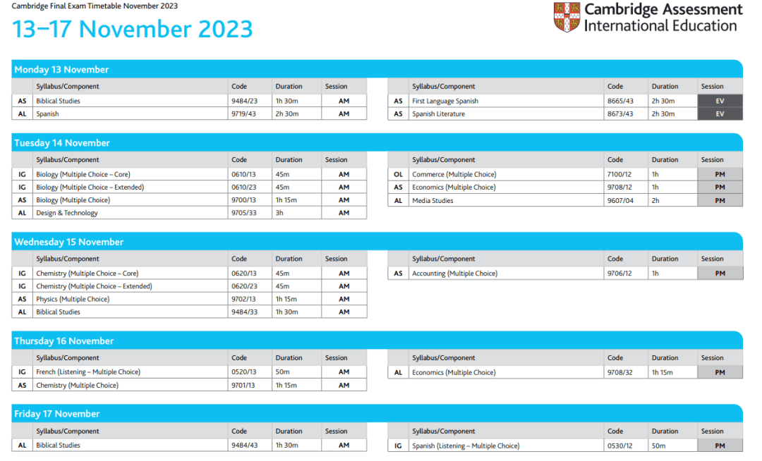 倒计时51天！2024年1月IG/ALevel秋季大考，如何冲刺？_考试_时间_科目