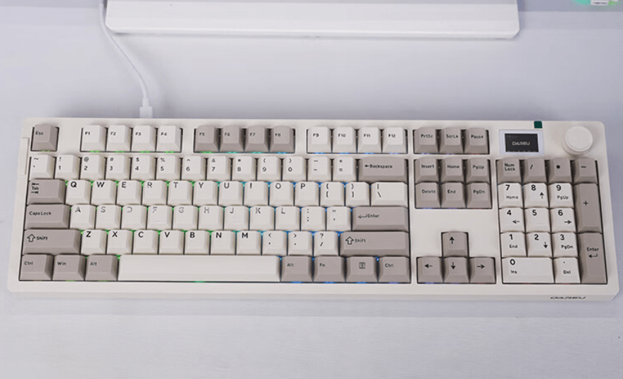 达尔优推出 A104 Pro有线机械键盘：支持 8K 回报率，标价 699 元_产品_全键_功能